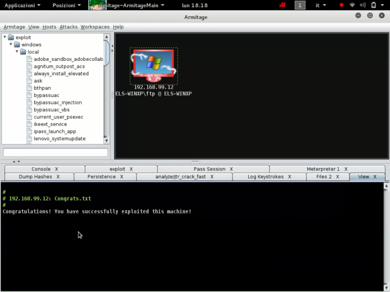 Metasploit E Armitage Guida 3 Di 3 Hacker Web Security