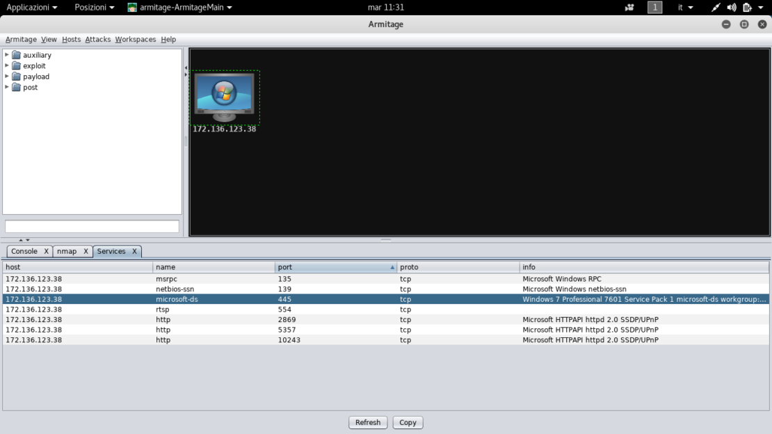 Pentest Completo Con Armitage Hacker Web Security