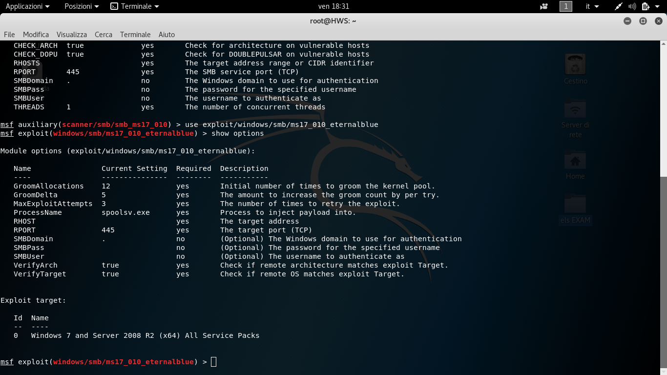 EternalBlue Exploit Trafugato alla NSA – Come Usarlo! | Hacker Web Security EternalBlue Exploit Trafugato alla NSA – Come Usarlo! | Hacker Web Security
