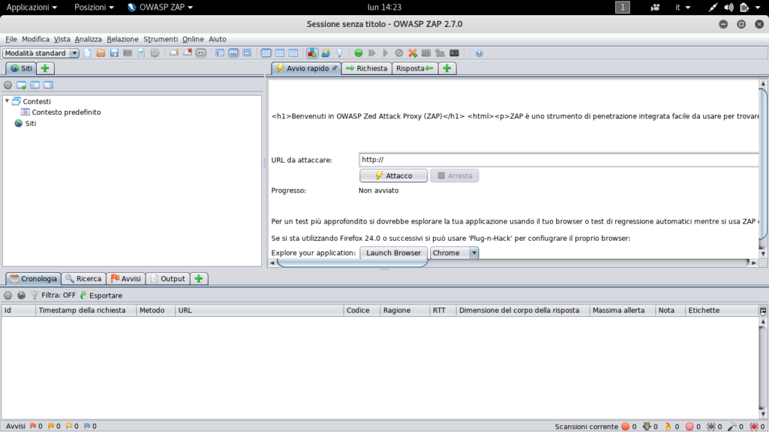 Analisi Vulnerabilità Con Owasp Zap Guida Base Hacker Web Security