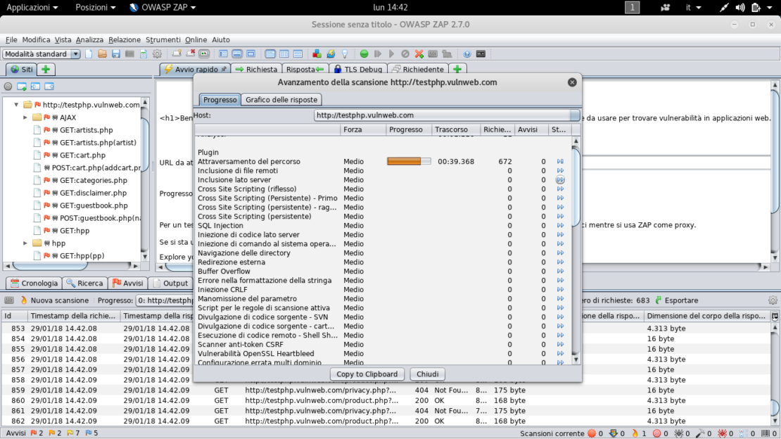 Analisi Vulnerabilità Con Owasp Zap Guida Base Hacker Web Security