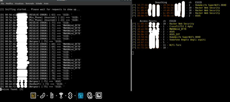 Wifi Probe E Jamming Hacker Web Security