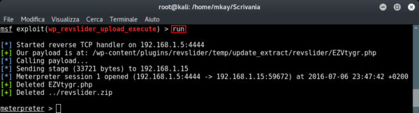 Bucare Un Web Server Con Metasploit Framework Hacker Web Security 7800